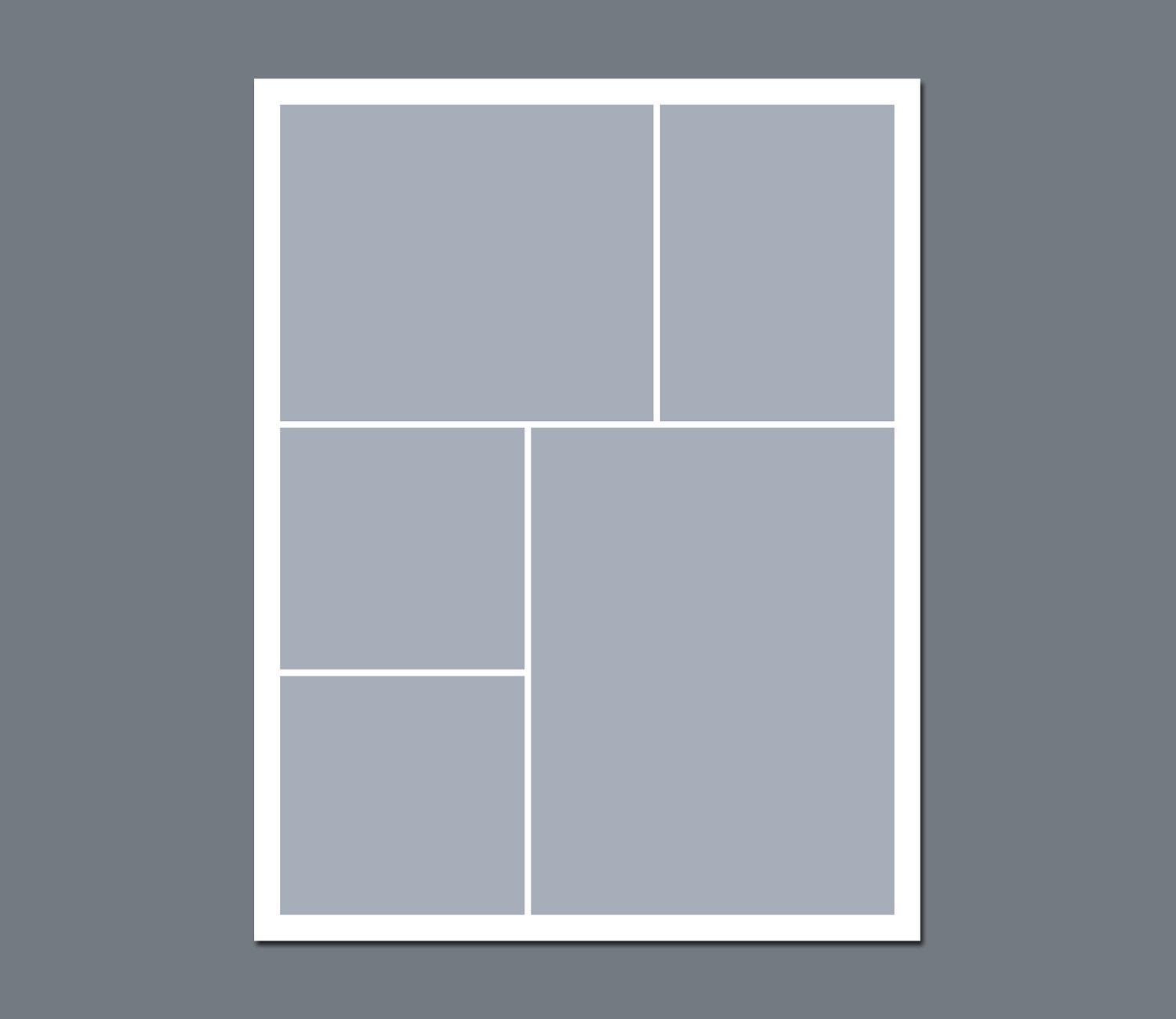 Free Printable Photo Collage Template Free Printable Templates