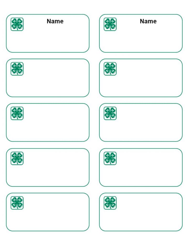 47 Free Name Tag Badge Templates Template Lab Free Printable Badges Free Printable A To Z