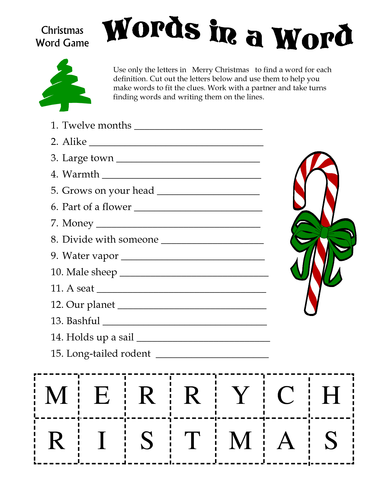 Free Printable Christmas Puzzle Sheets Free Printable A To Z