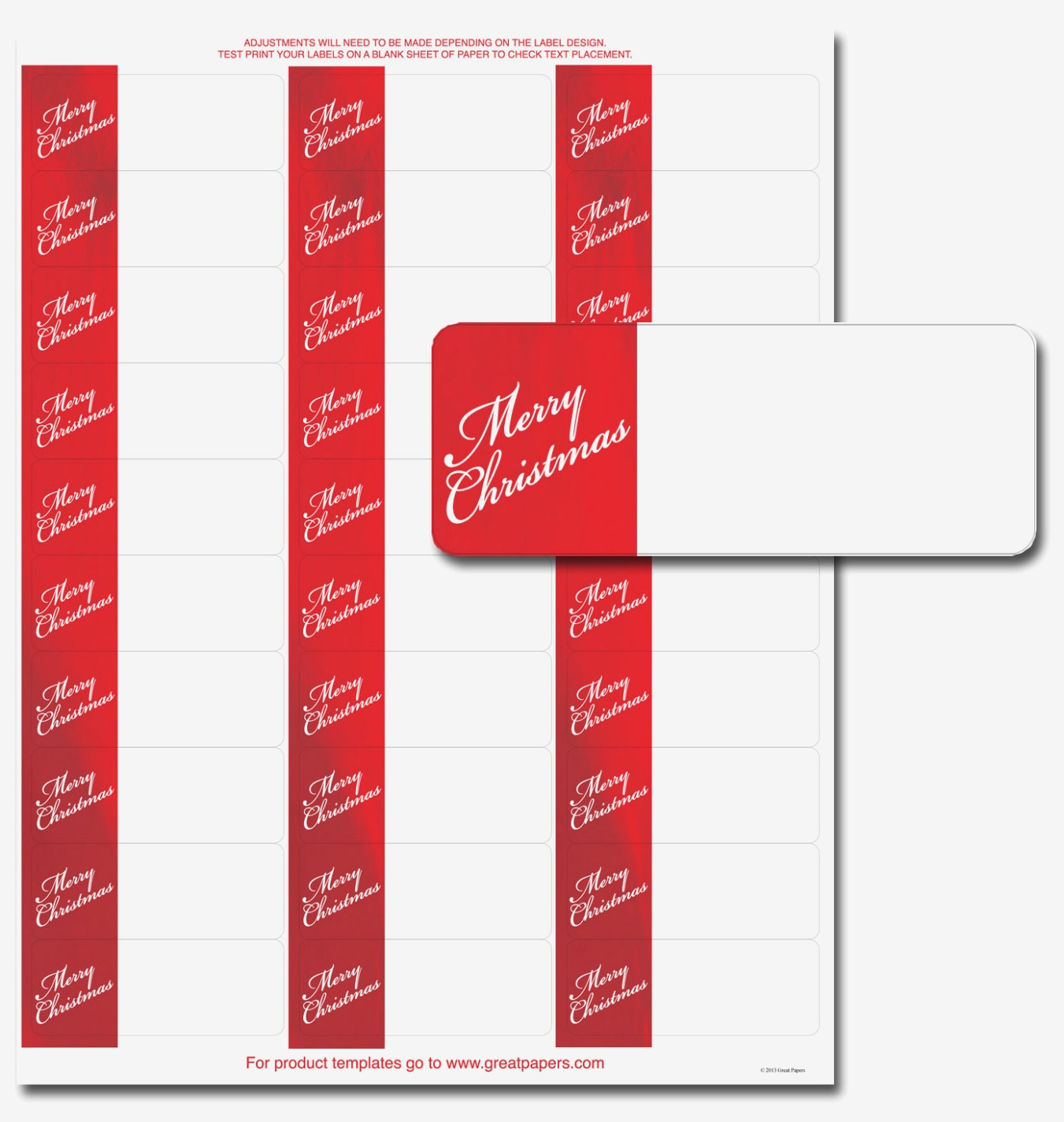 Free Printable Christmas Address Labels Avery 5160 Free Printable A To Z