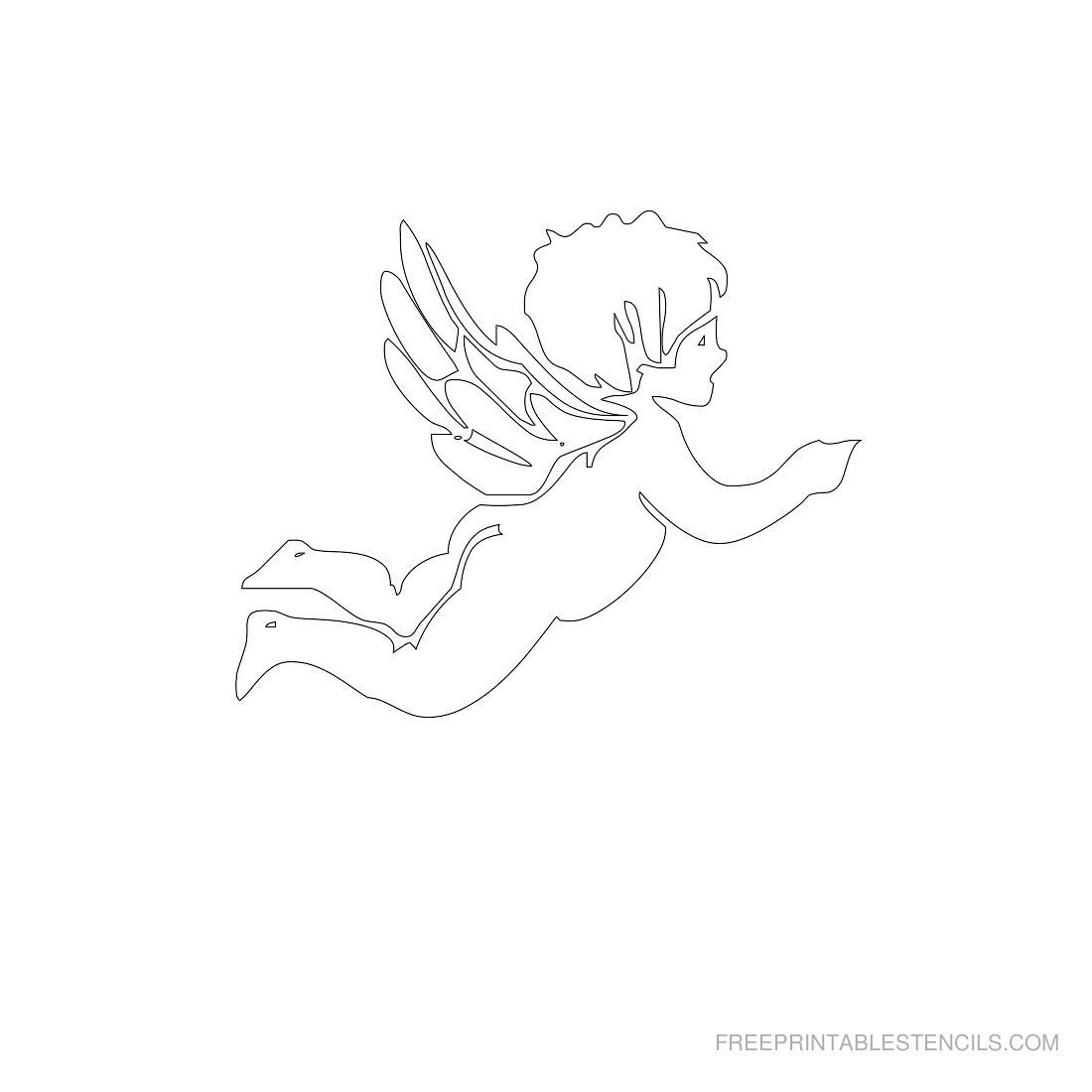 Free Printable Angel Stencils And Templates In 2021 S Vrogue co