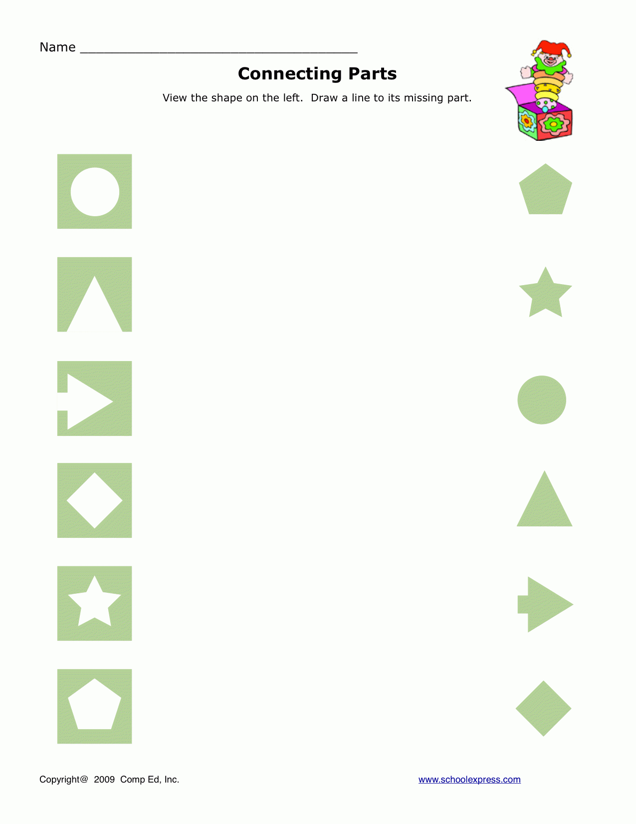 The Worksheets In The Visual Perceptual Skills Builder Series Free 