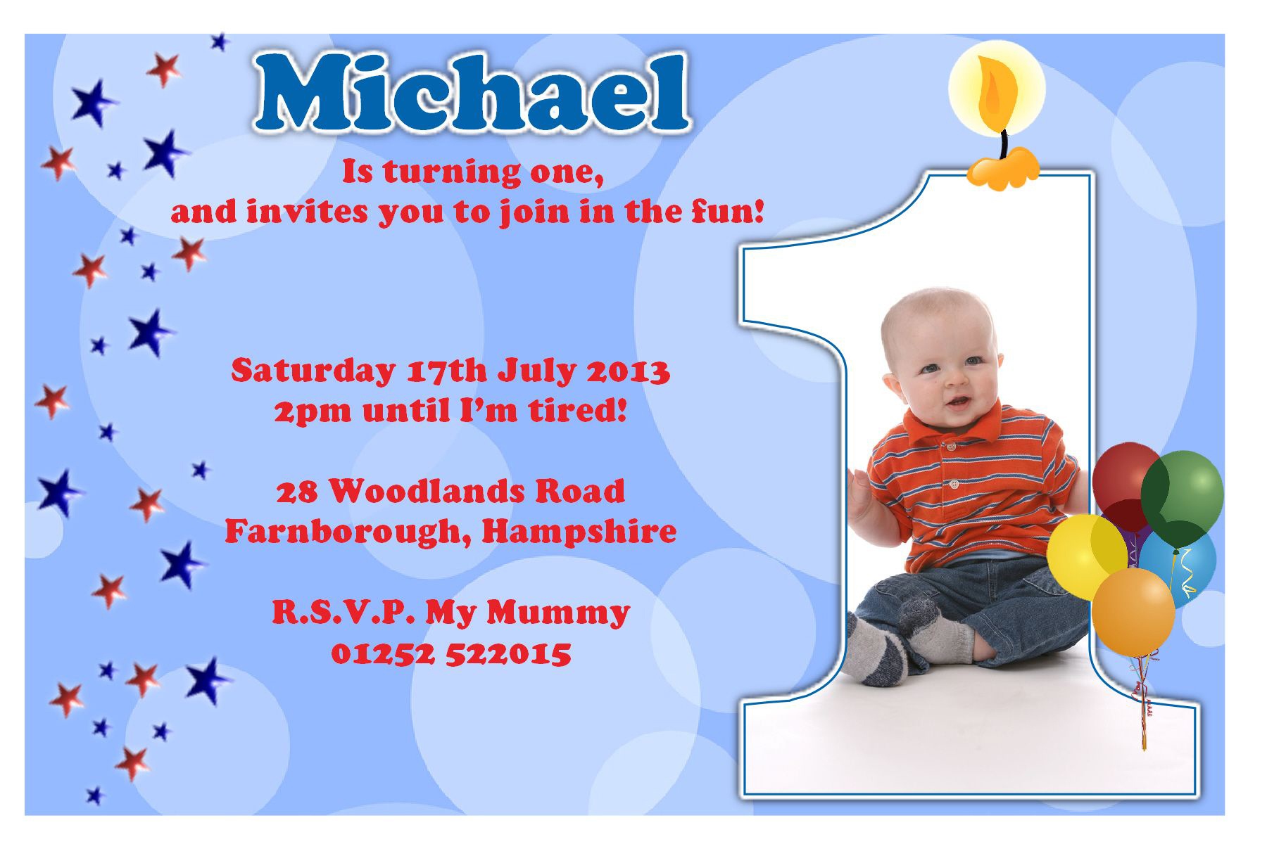Free Printable Personalized Birthday Invitation Cards Free Printable 