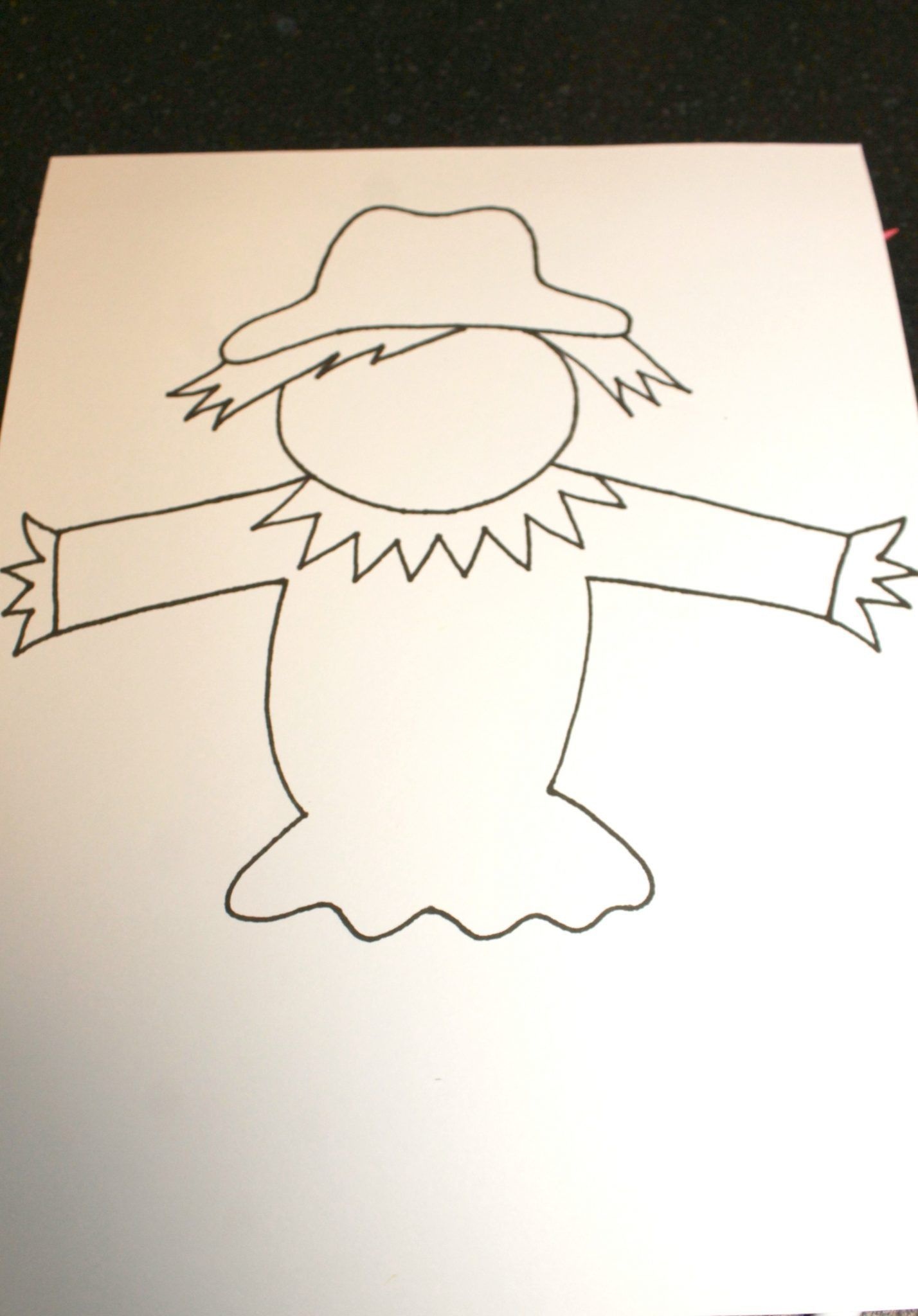 Free Scarecrow Template Printable Free Printable A To Z