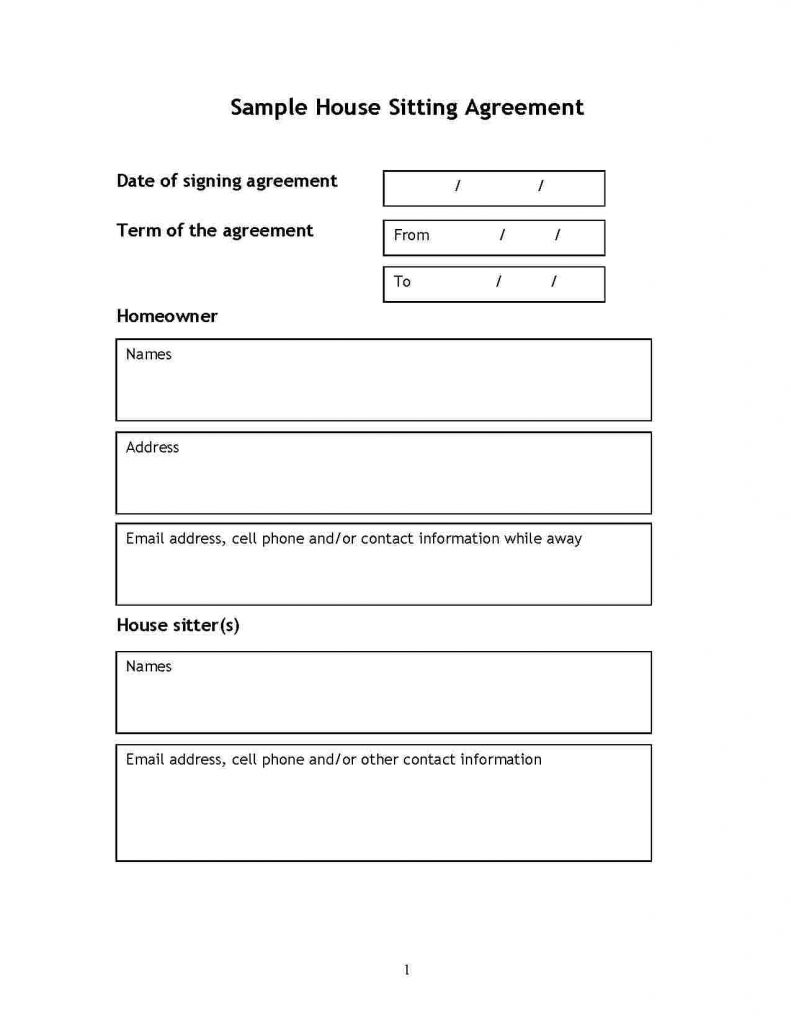 Download Handyman Contract Style 22 Template For Free At Templates 