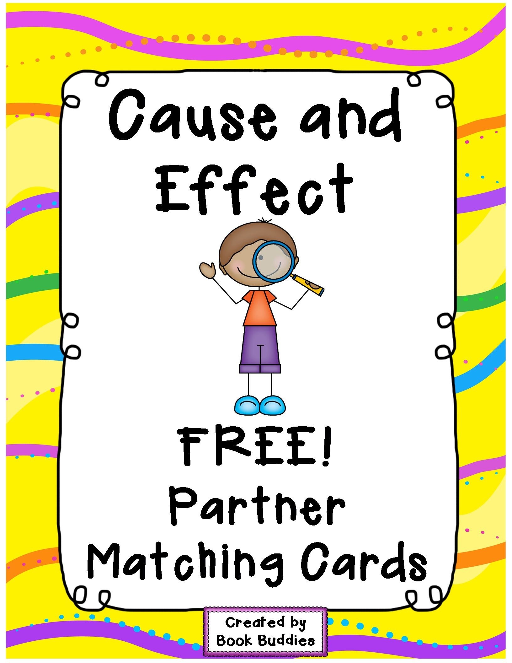Free Printable Cause And Effect Picture Cards Free Printable A To Z