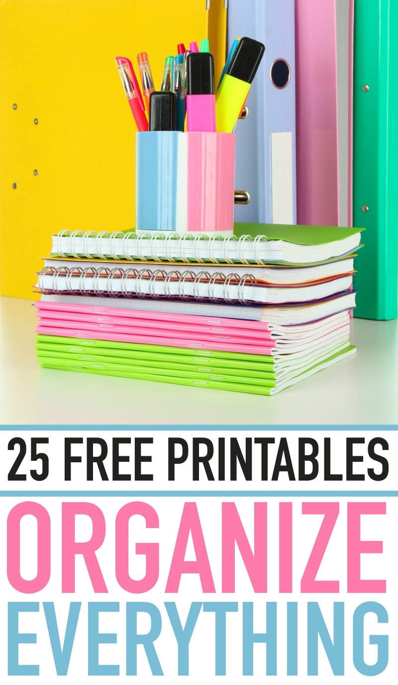 Printable Forms For Organizing Printable Forms Free Online