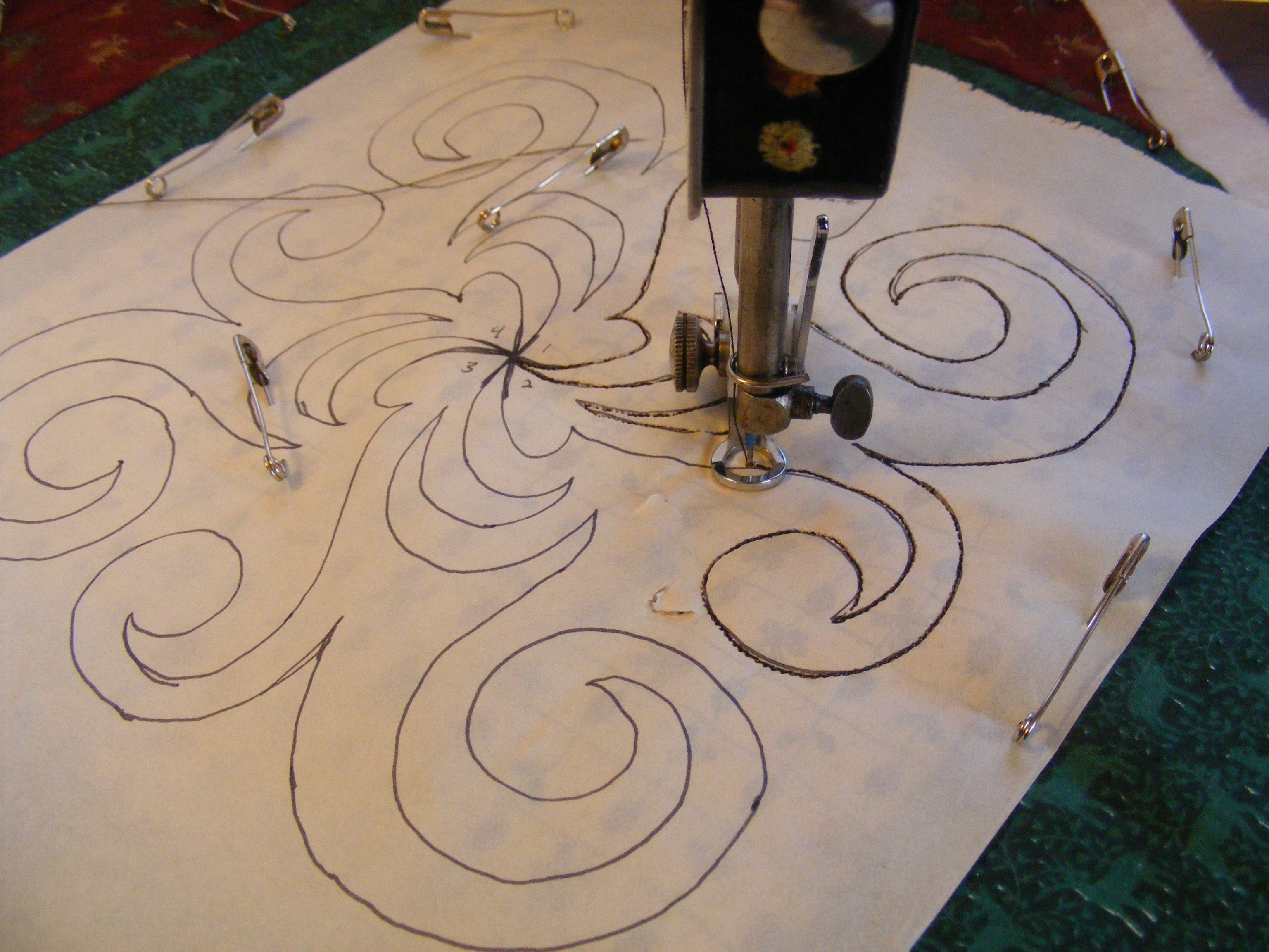 Printable Free Motion Quilting Patterns Customize And Print
